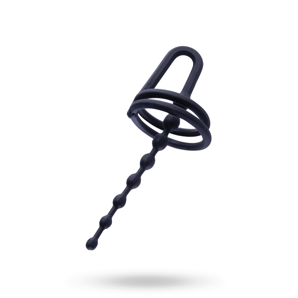 Bliss Urethral Plug With Glans Straps | Handla diskret