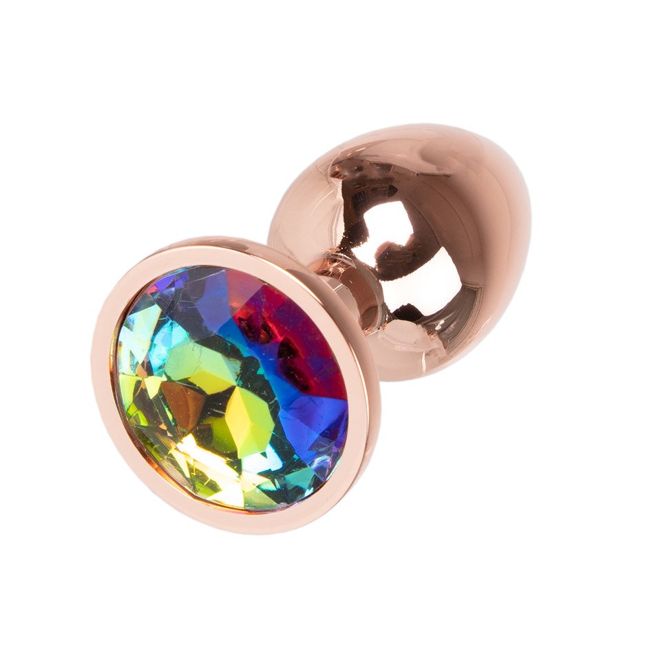 Metal Plug Rose Gold - Small 7cm | Handla diskret